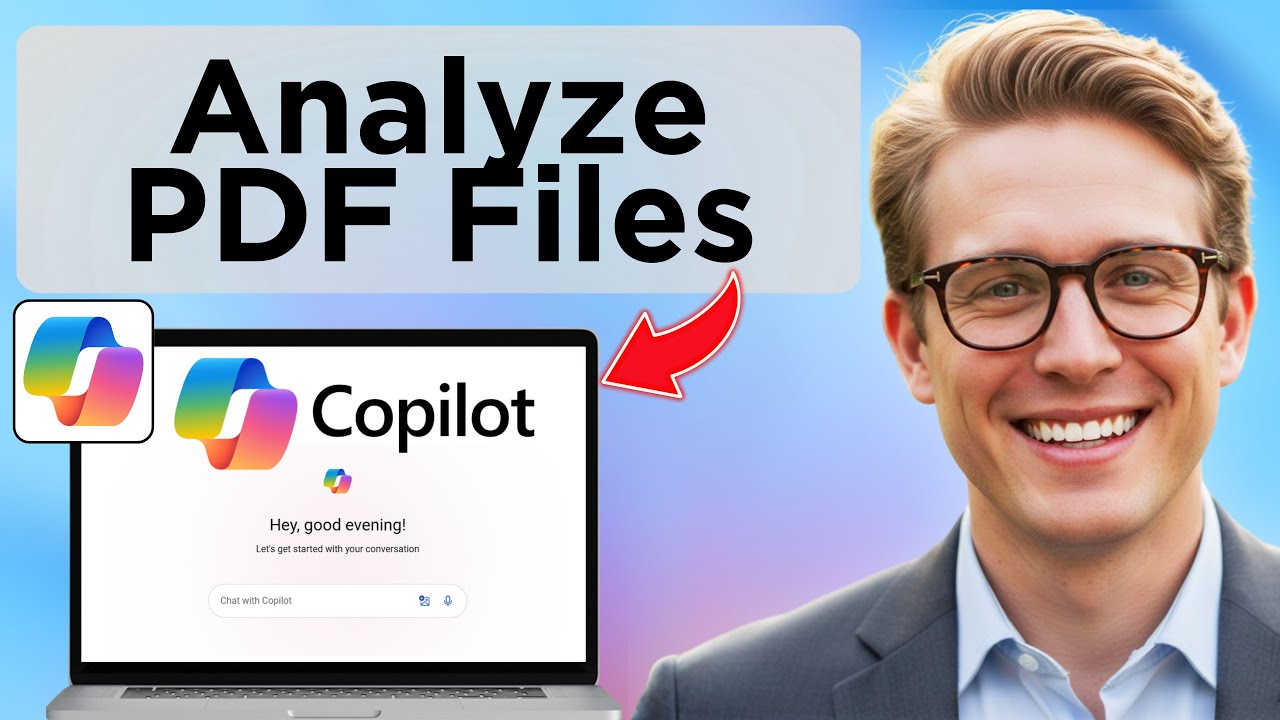 How To Open And Analyze Pdf Files With Microsoft Copilot Ai Youtube