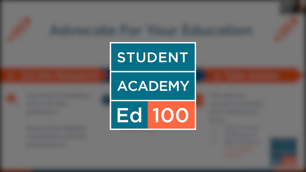 Ed100 Student Leaders Academy Summary 2021 Youtube