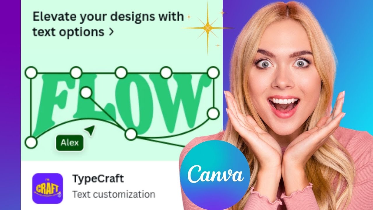 Level Up Our Canva Design With Typecraft Turn Texts Into Elements