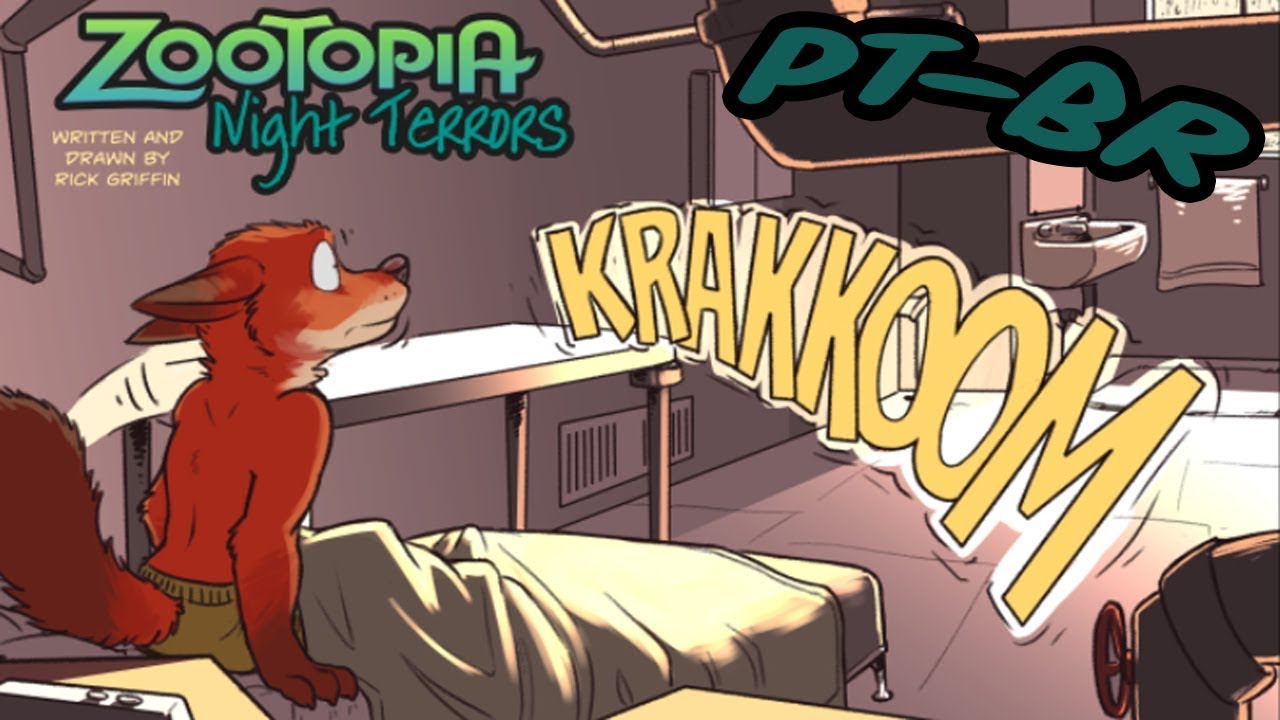 Night Terrors Comic De Zootopia Em Pt Br Youtube