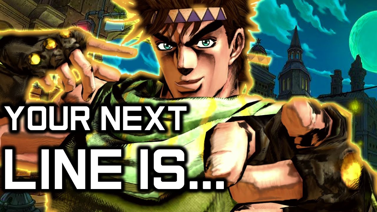 Your Next Line Is Joseph Joestar All Star Battle R Gameplay Youtube