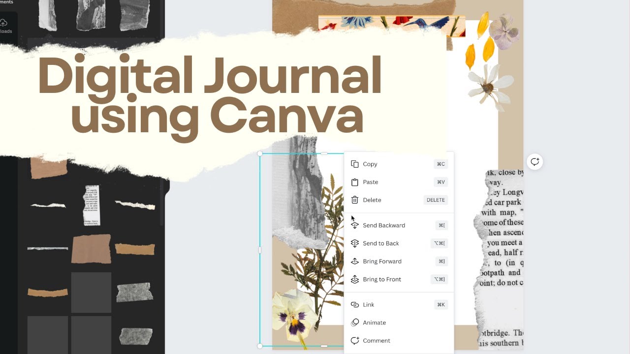 How To Use Canva As A Digital Journal Tutorial And Helpful Ideas