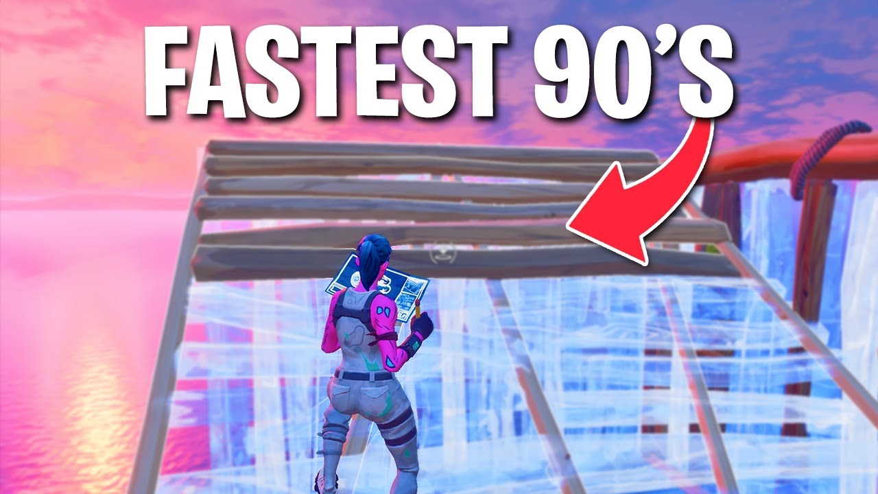 New Fastest 90s In Fortnite Chapter 4 Tutorial Youtube
