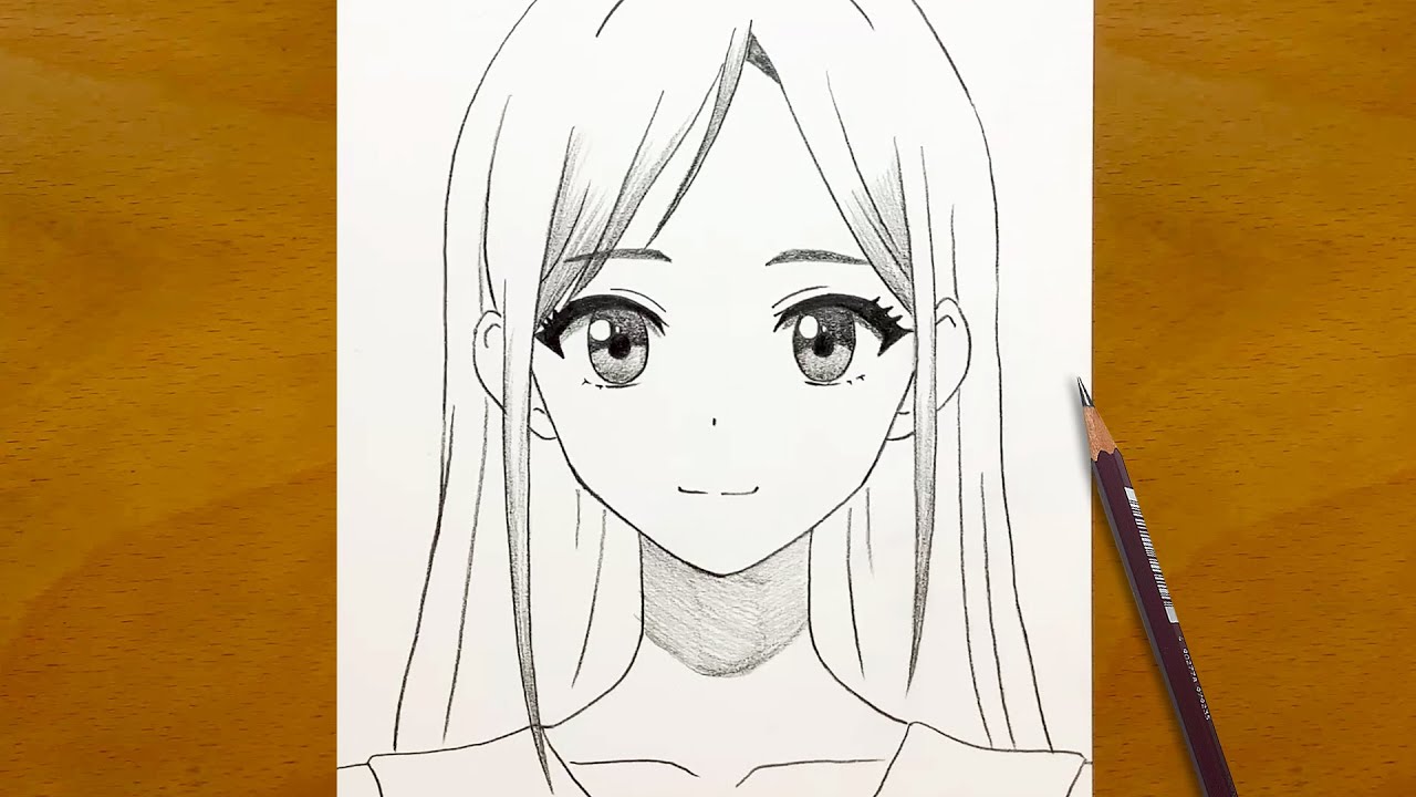 How To Draw Cute Anime Girl Face
