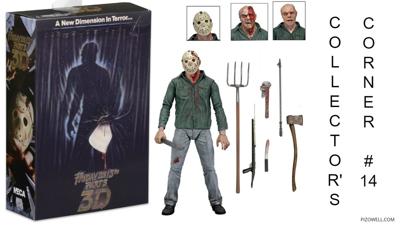 Neca Ultimate Friday The 13th Part 3 Jason Figure Bonus Jason