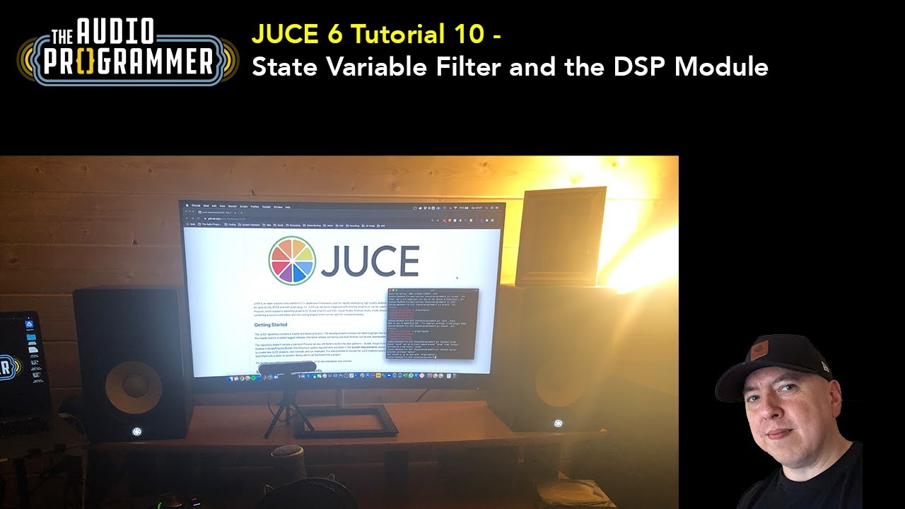 Juce 6 Tutorial 10 State Variable Filter And The Dsp Module Youtube