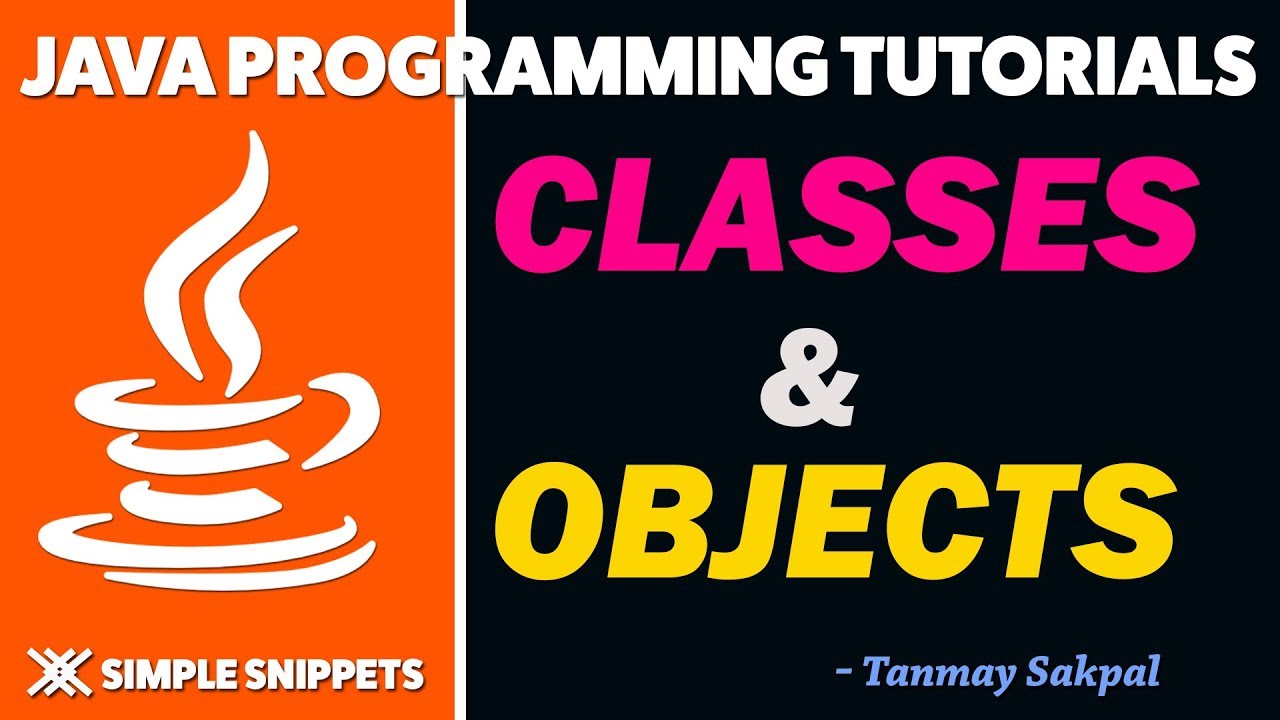 Java Classes Objects In Detail Theory And Practical Program Example