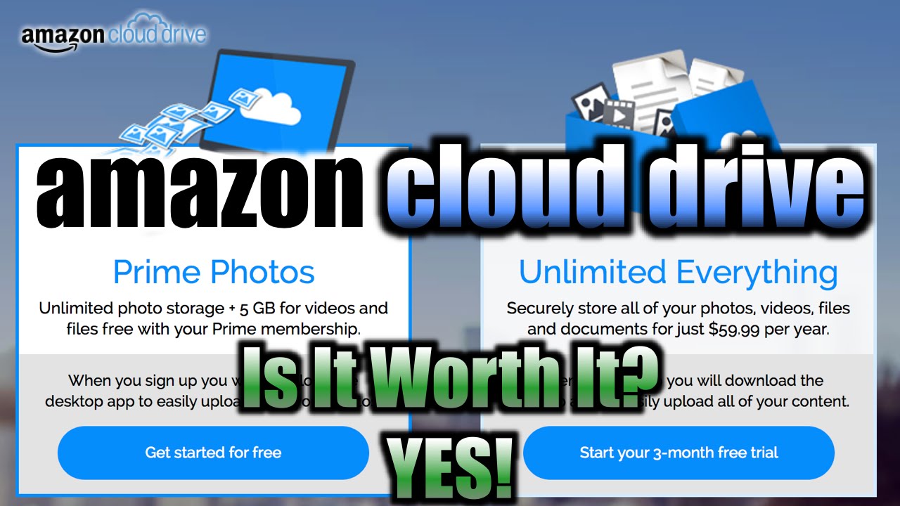 Amazon Cloud Drive Review Setup Demo Youtube