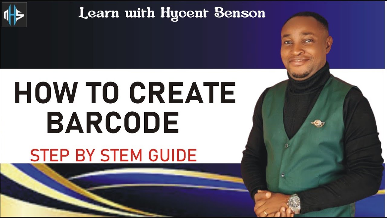 How To Create Barcode Youtube
