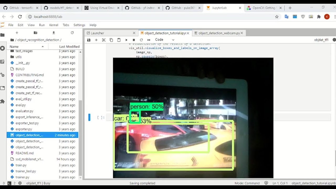 Tutorial Deteksi Objek Realtime Tensorflow Object Detection Api Tf1