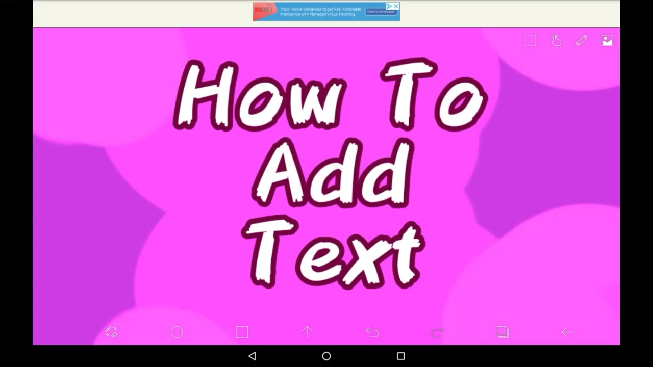 How To Add Text Ibis Paint X Tutorial Youtube