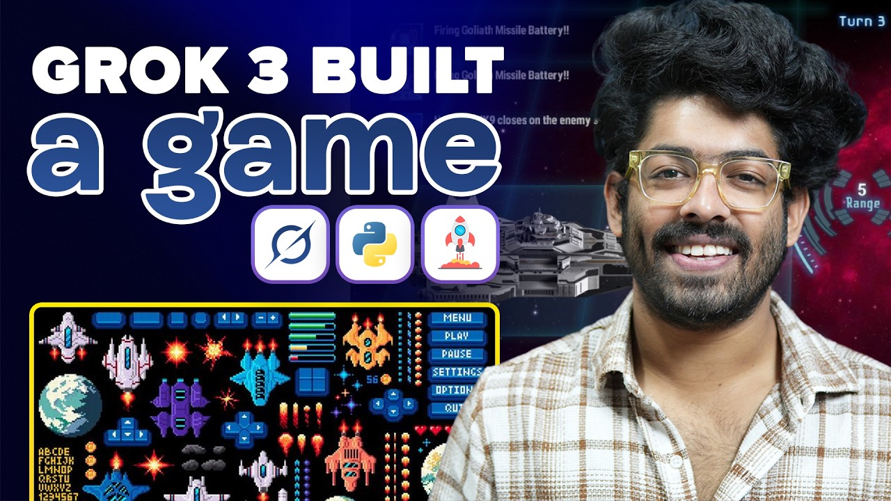 Grok 3 Ai Built An Entire Game From Scratch Youtube
