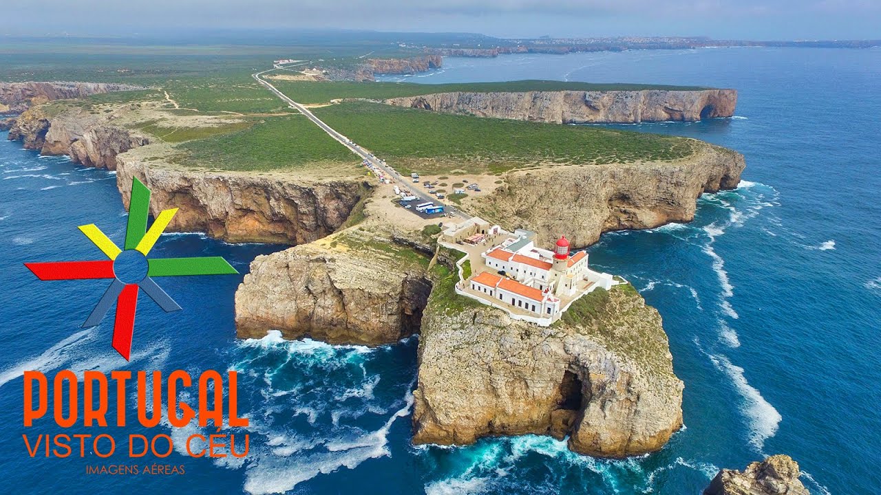 Farol Do Cabo De São Vicente St Vincent Cape Lighthouse Aerial