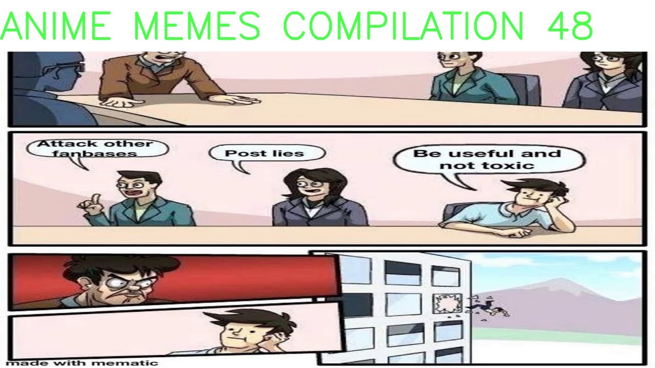 Anime Memes Compilation 48 Youtube