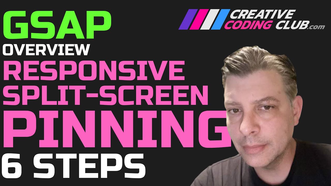 Gsap Scrolltrigger Responsive Split Screen Pinning Youtube