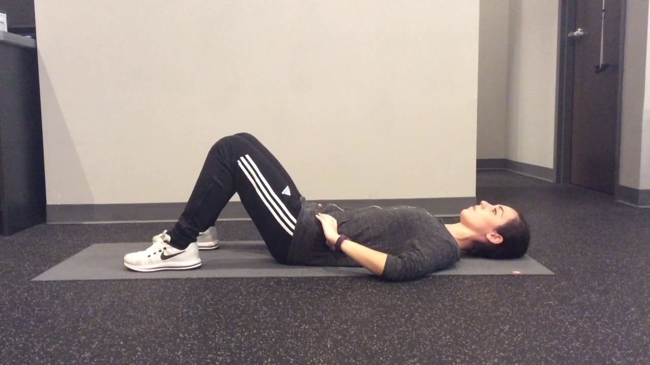 Pelvic Tilts Youtube