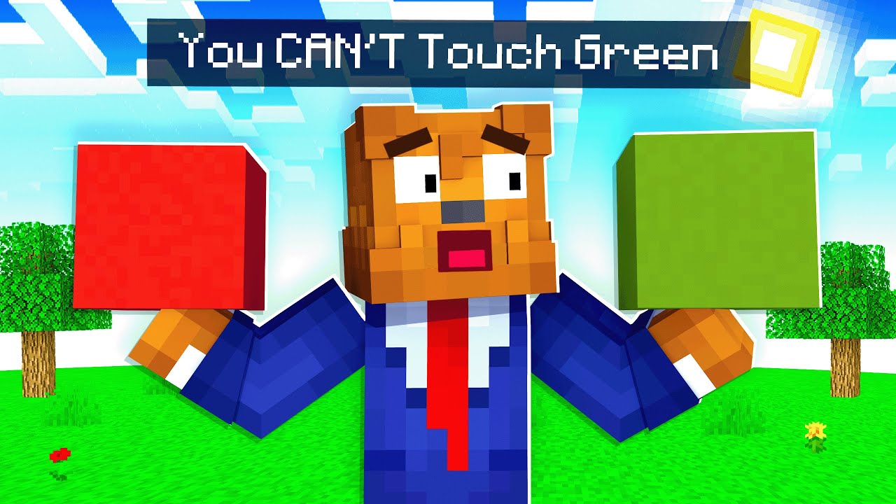 Minecraft But You Cant Touch Colors Youtube