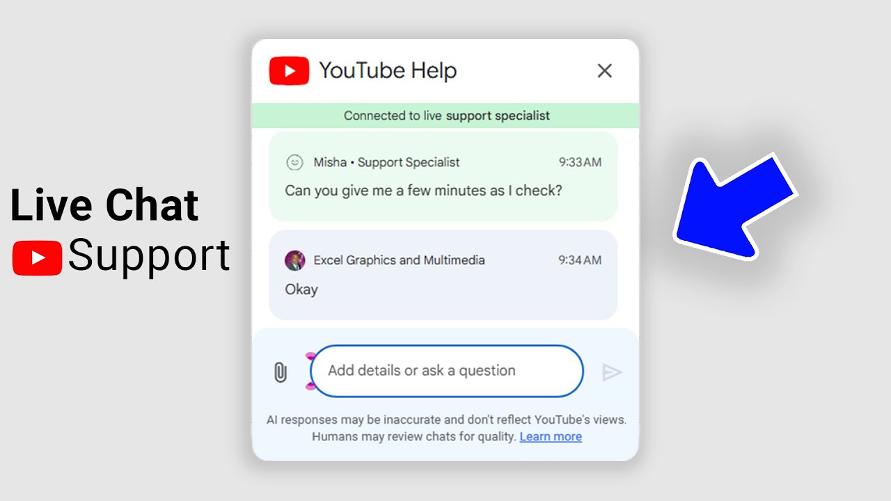 How To Contact Youtube Support Via Live Chat Youtube