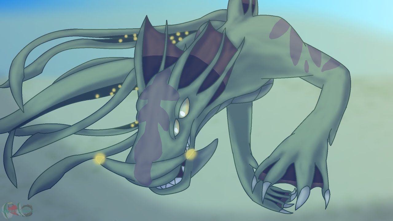 Sea Dragon Leviathan Subnautica Speedpaint Youtube