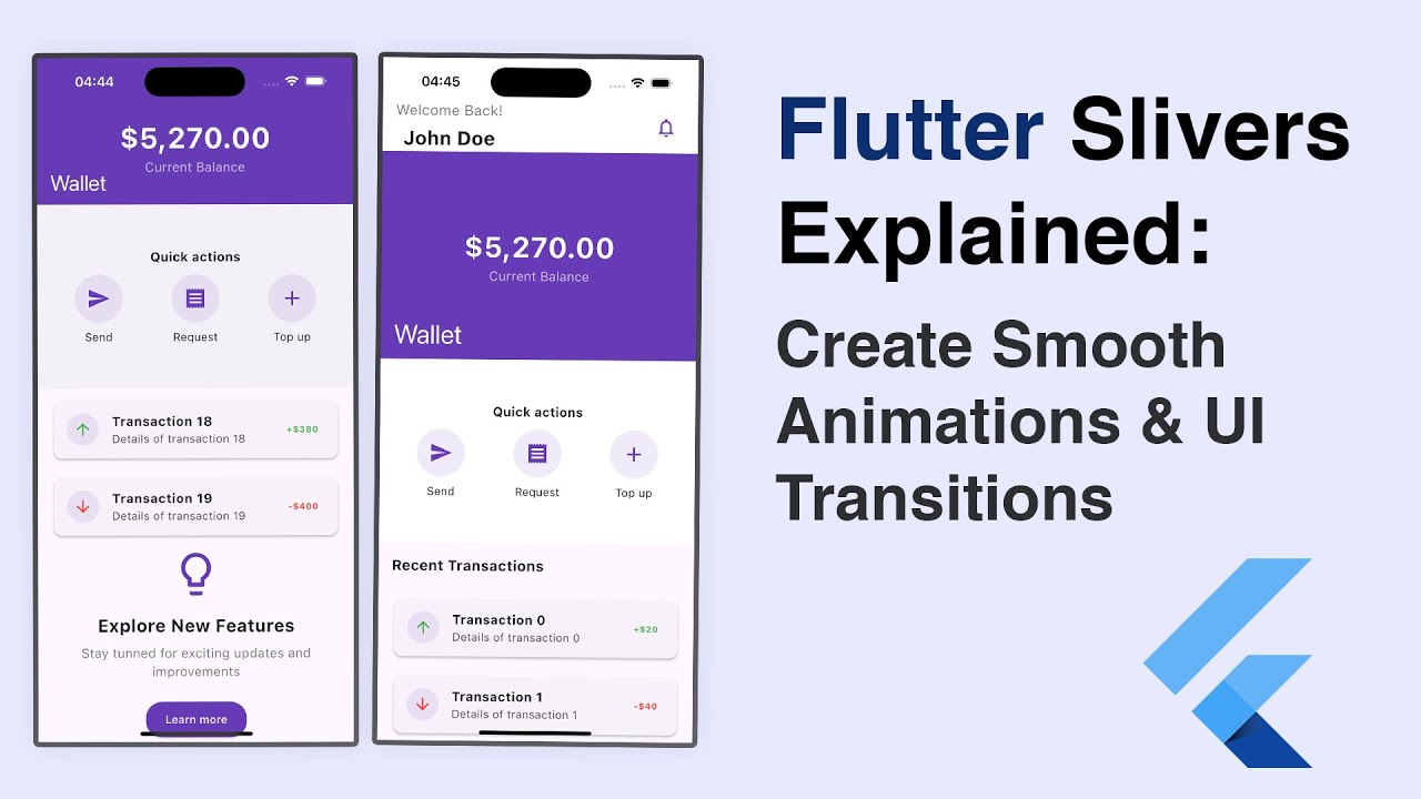 Mastering Slivers In Flutter Dynamic Scroll Effects Ui Design