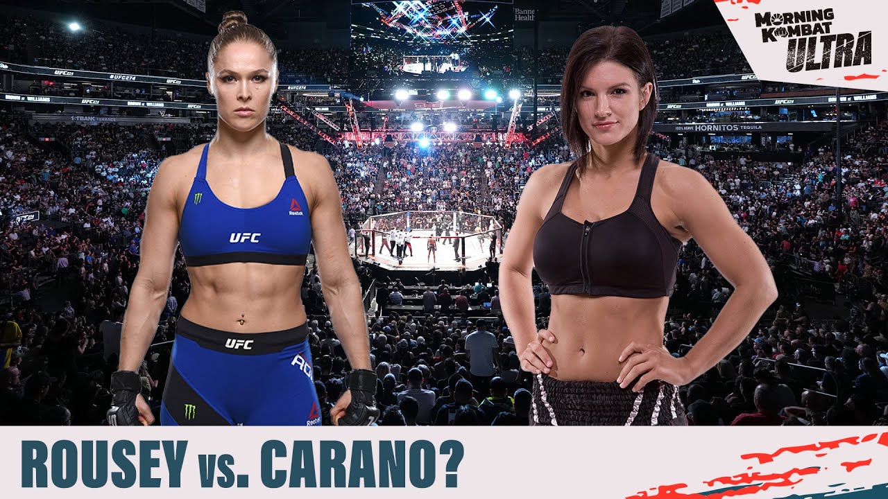 Gina Carano And Ronda Rousey At Wayne Morgan Blog