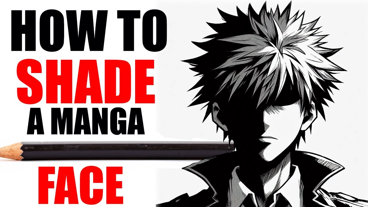 How To Shade A Face Easy Drawtokyo Youtube