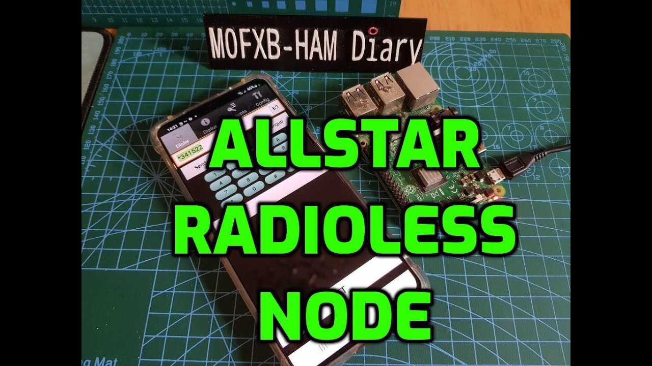 Radioless Allstar Node Using Dv Switch Raspberry Pi3b Dv Switch