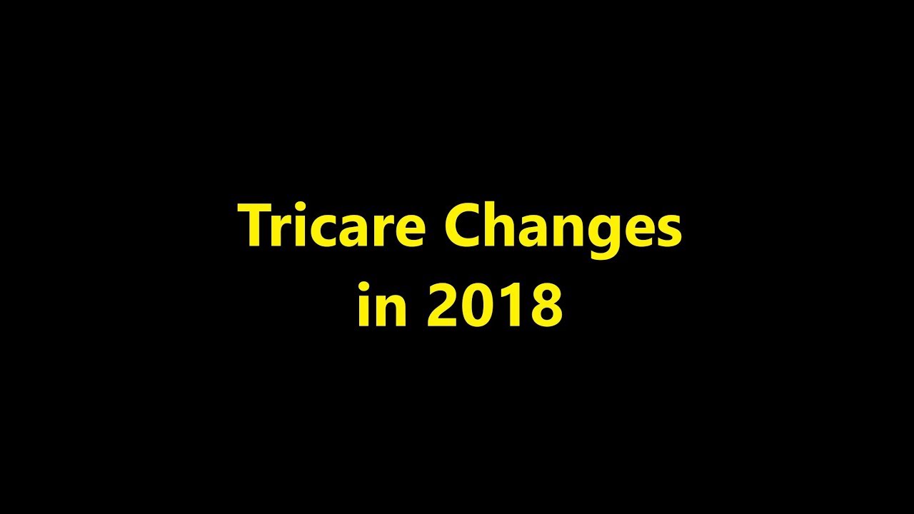 Episode 0049 Tricare Changes In 2018 Youtube