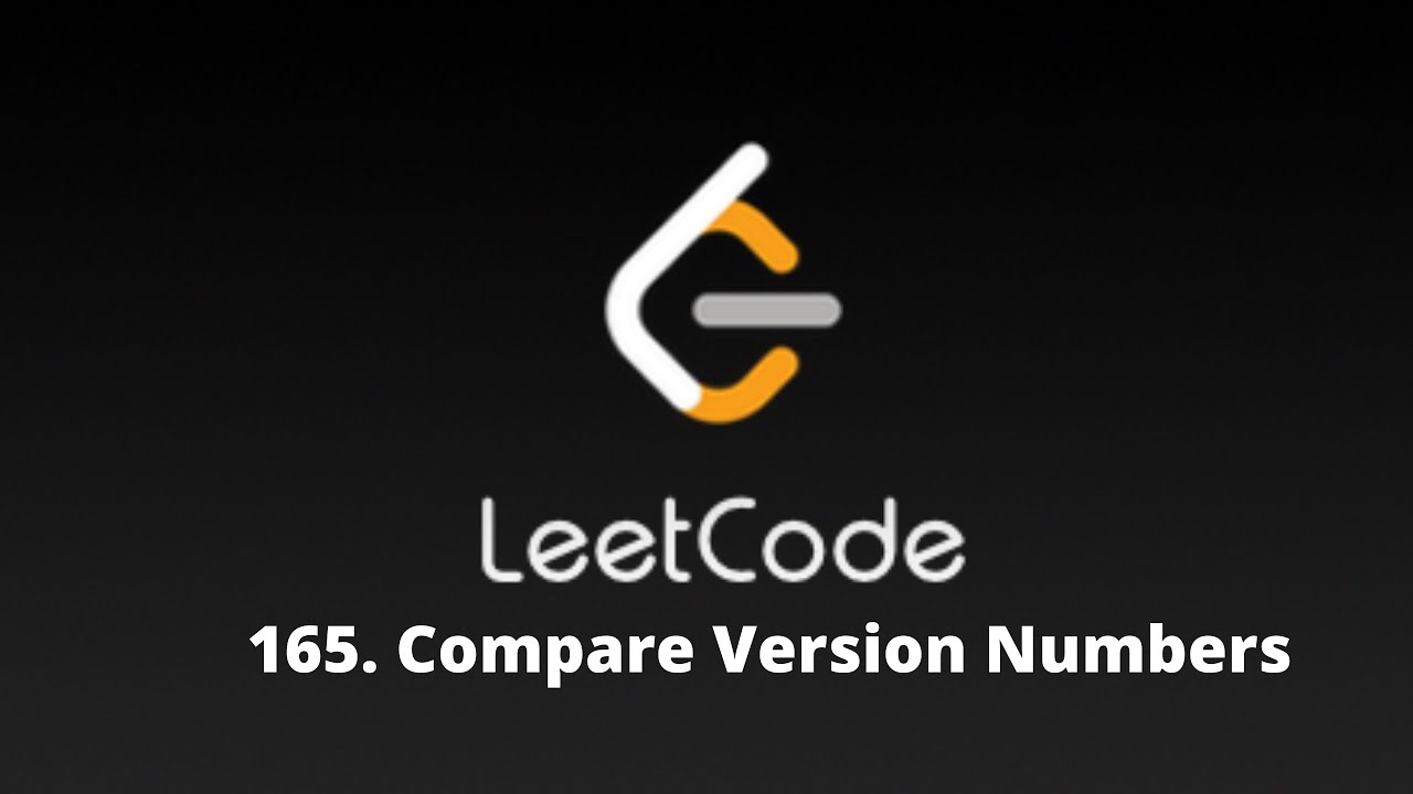 Compare Version Numbers Leetcode 165 Java Youtube
