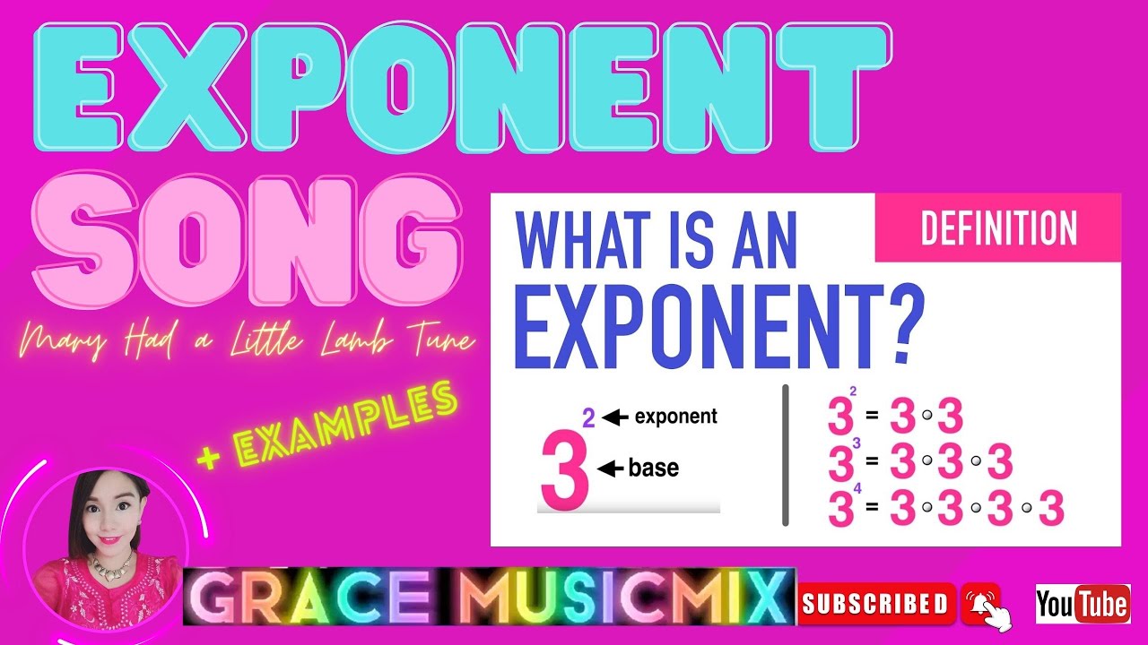 Exponent Song Grace Musicmix What Is An Exponent Youtube