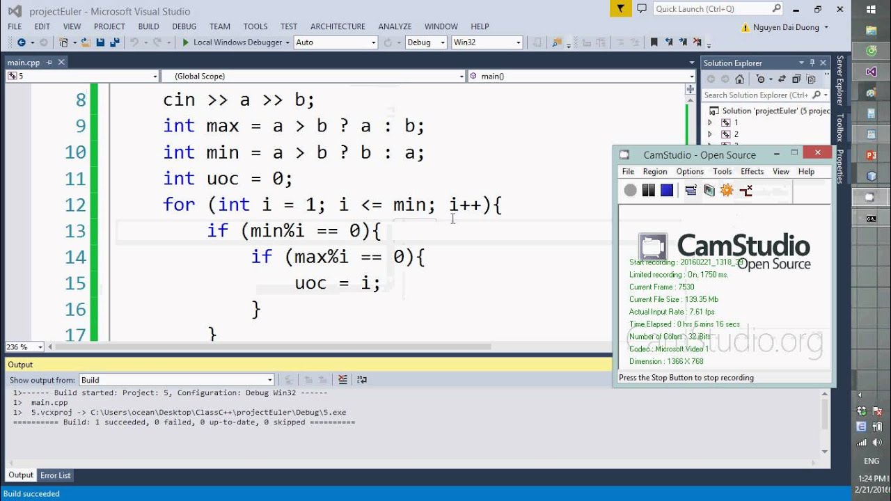 C Project Euler 5 Smallest Muliple Youtube