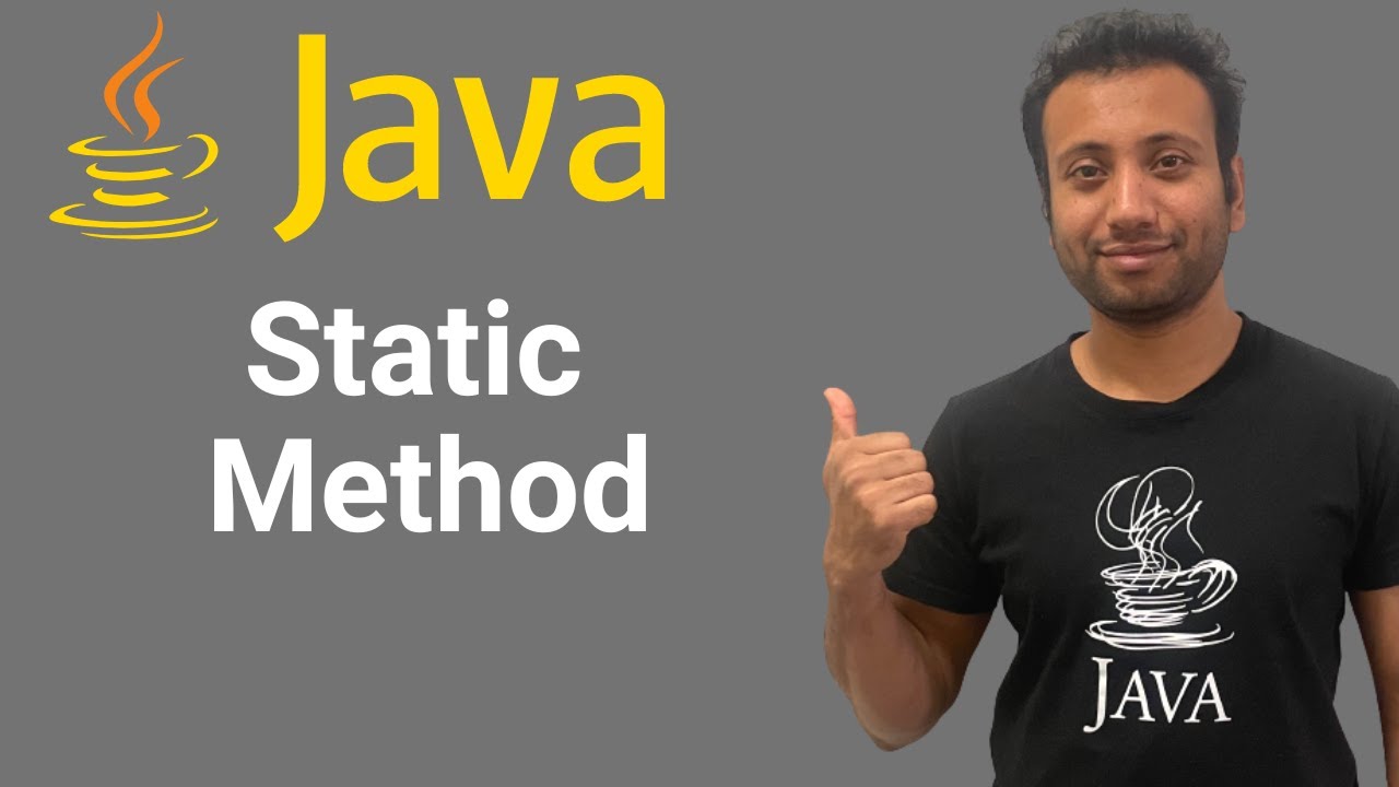 Java Bangla Tutorials 110 Static Method Youtube