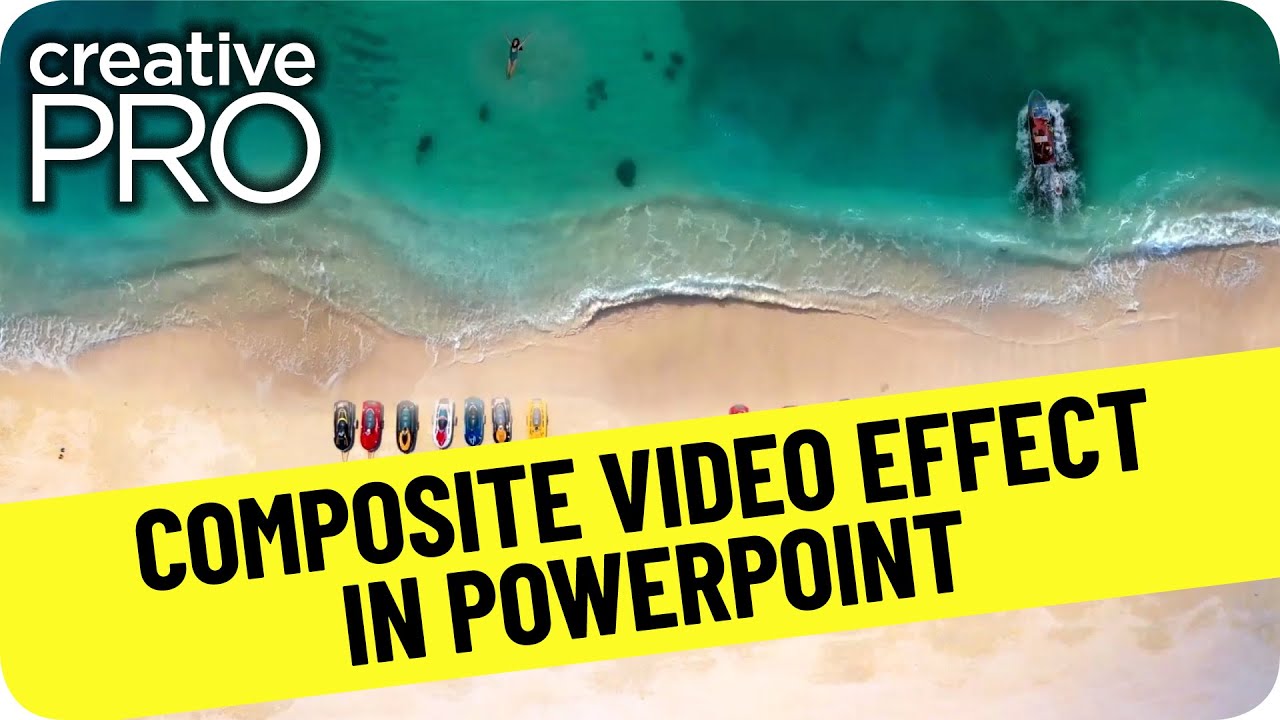 Powerpoint How To Create A Composite Video Effect Video Tutorial