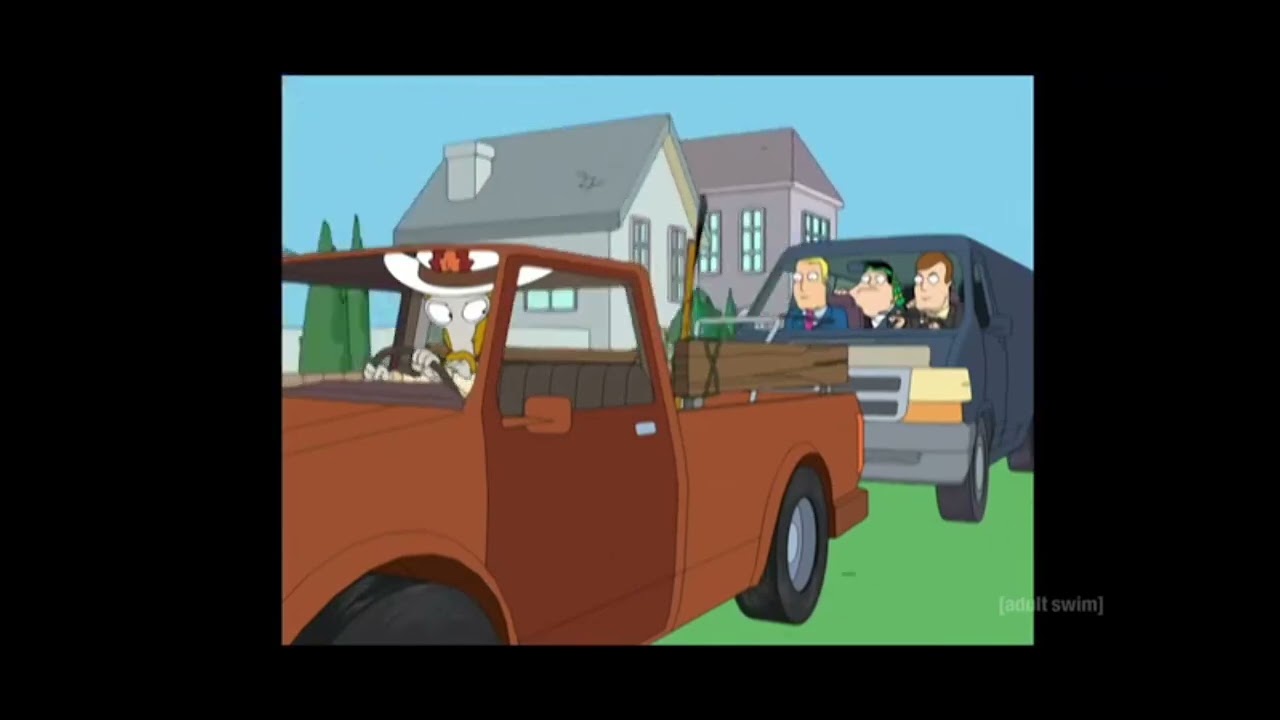 American Dad Chase Scene Adult Swim Airing Monday July 1 2024 Youtube