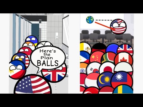 Countries Scaled By Countryballs Compilation Youtube