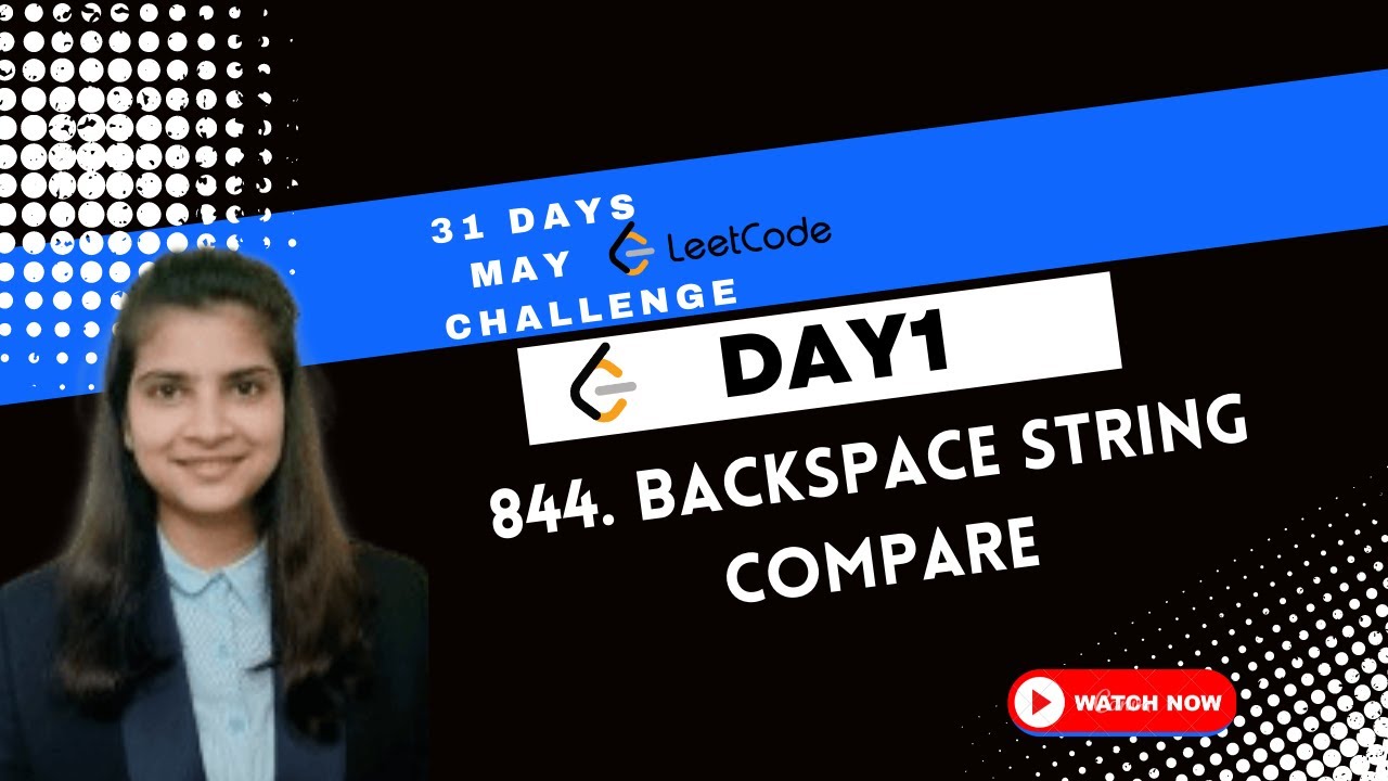 844 Backspace String Compare Youtube