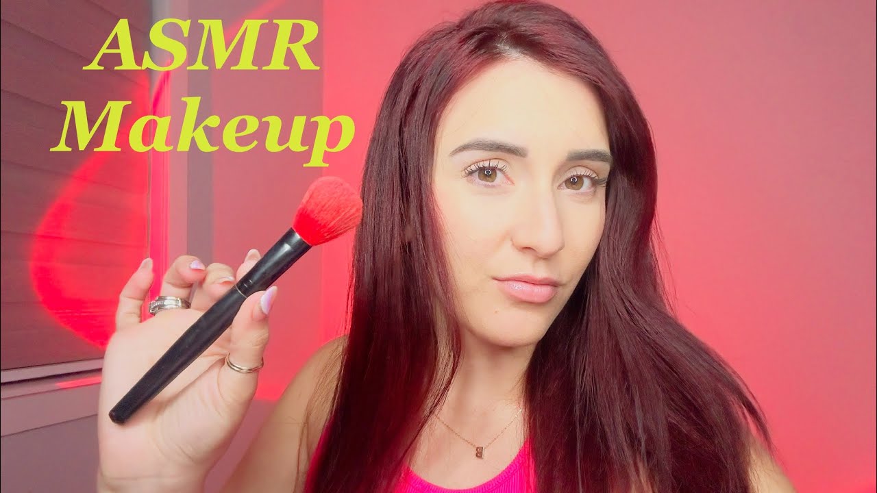 Asmr Doing My Makeup Whispers Tapping Youtube