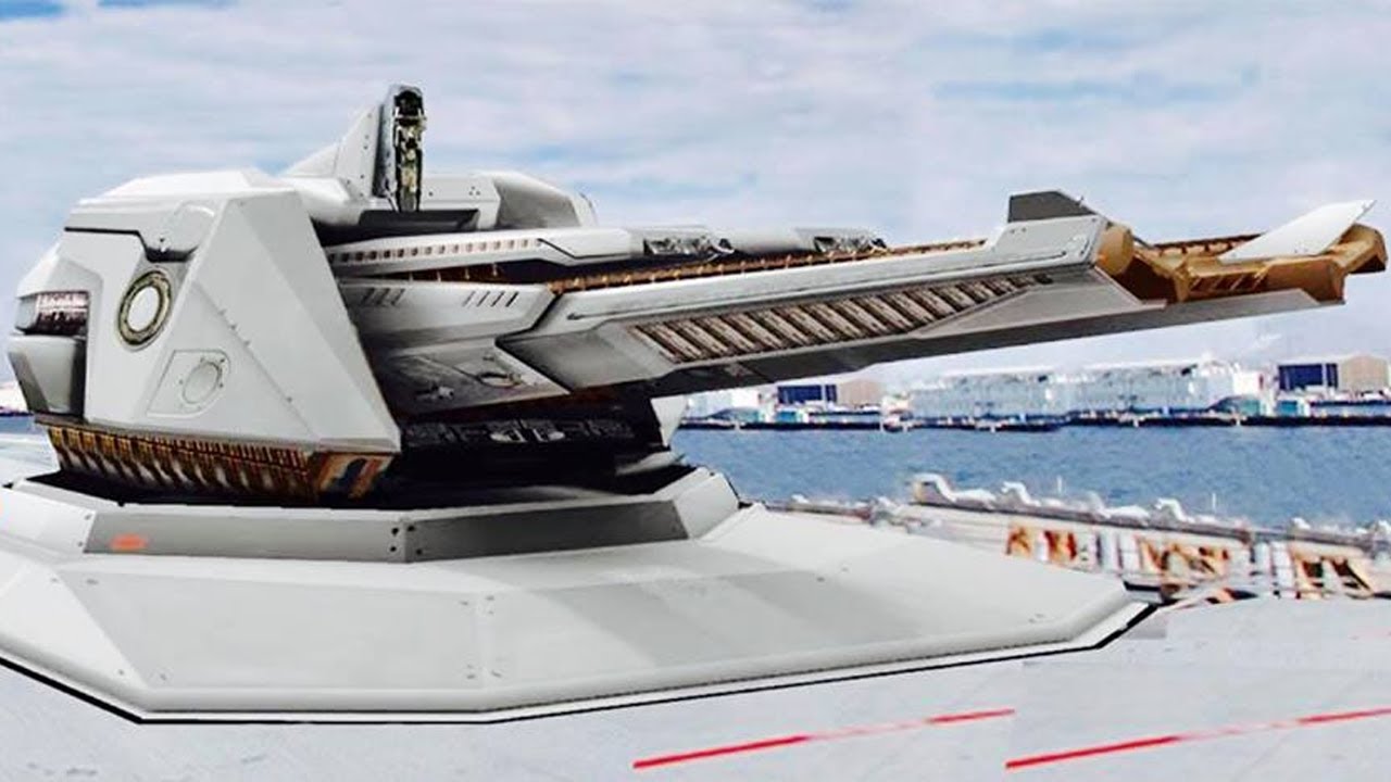 Us Testing Its Monstrously Powerful 500 Million Rail Gun Youtube