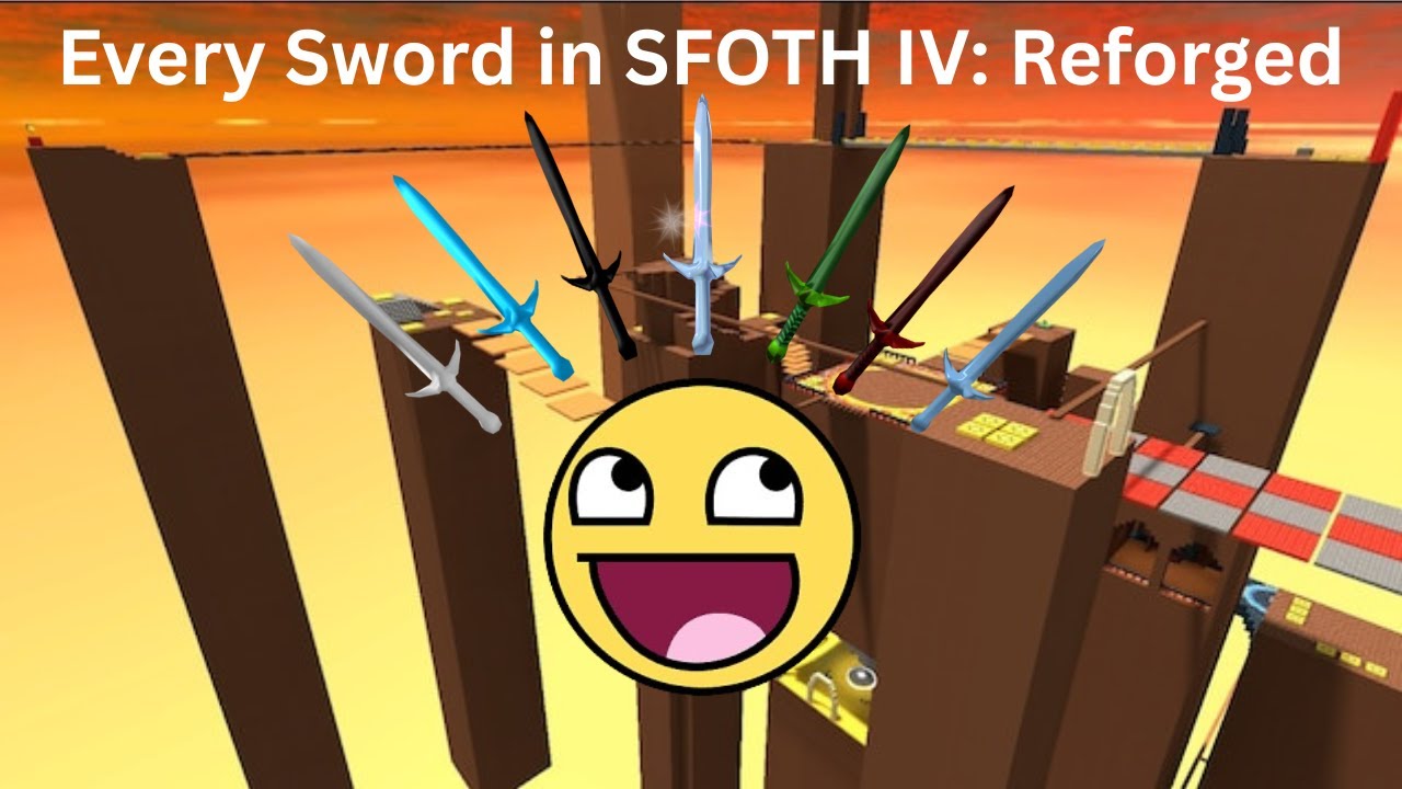 Collecting Every Sword In Sfoth Iv Reforged Youtube