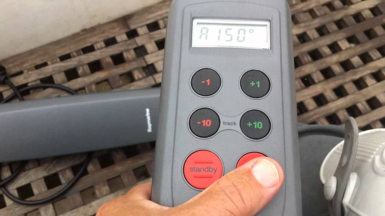 Raymarine St1000 And St2000 Youtube