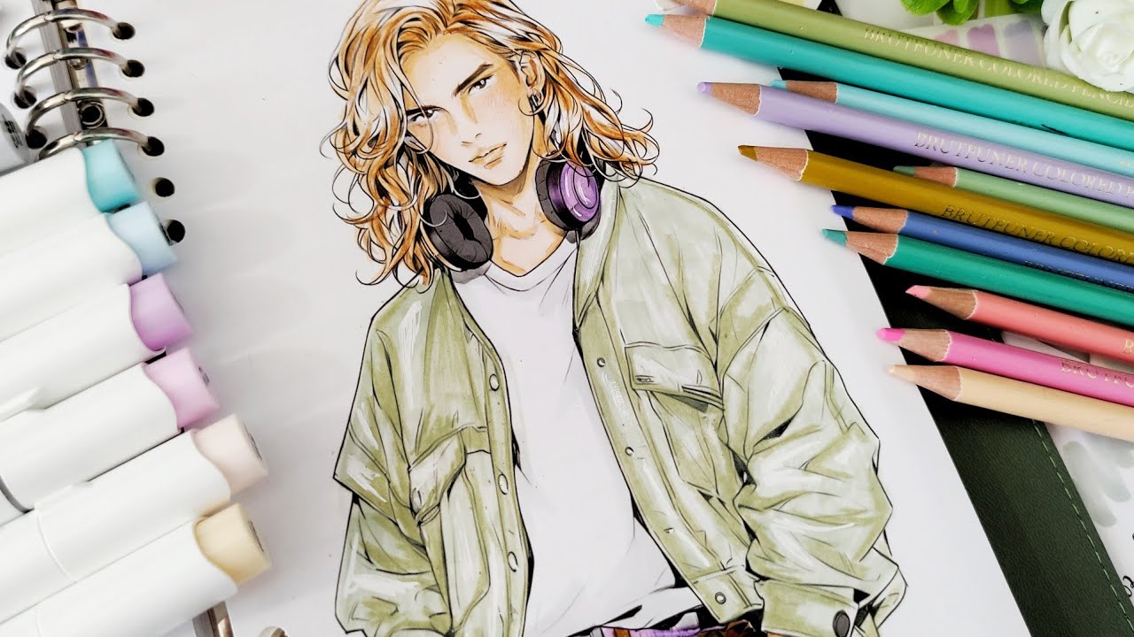 Ohuhu Markers Illustration Easy Tutorial Youtube