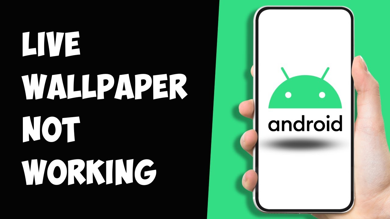 Live Wallpaper Not Working On Android Problem 2023 Youtube