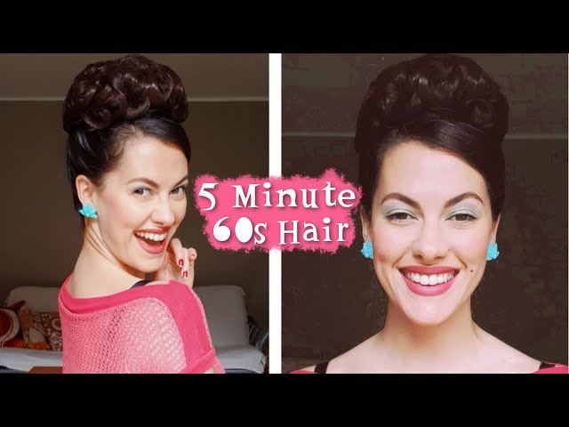 60s Hairstyles Tutorial