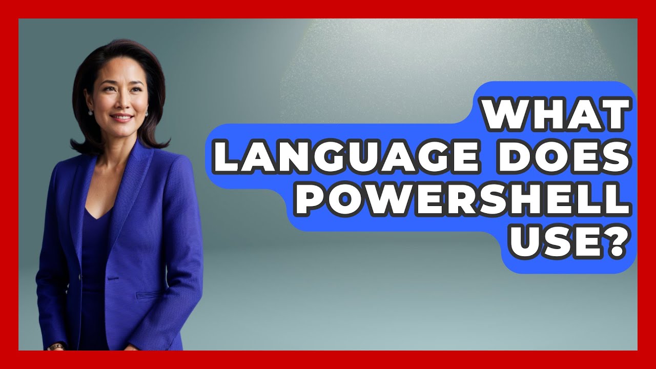 What Language Does Powershell Use The Language Library Youtube