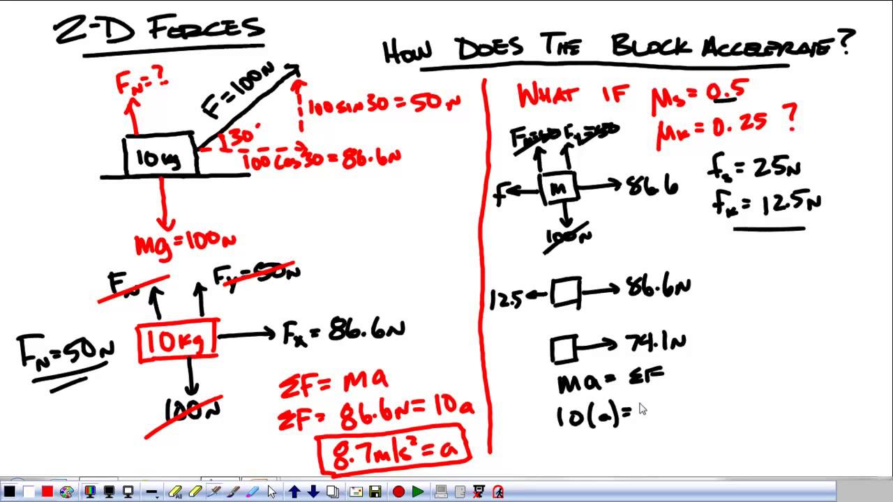 Pre Ap Physics 2d Forces 1 Youtube