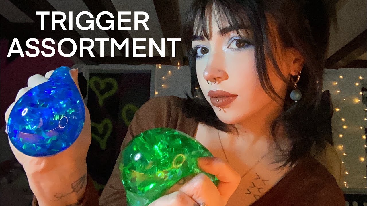 Random Trigger Assortment Asmr Fidget Toys Sensory Items Tapping