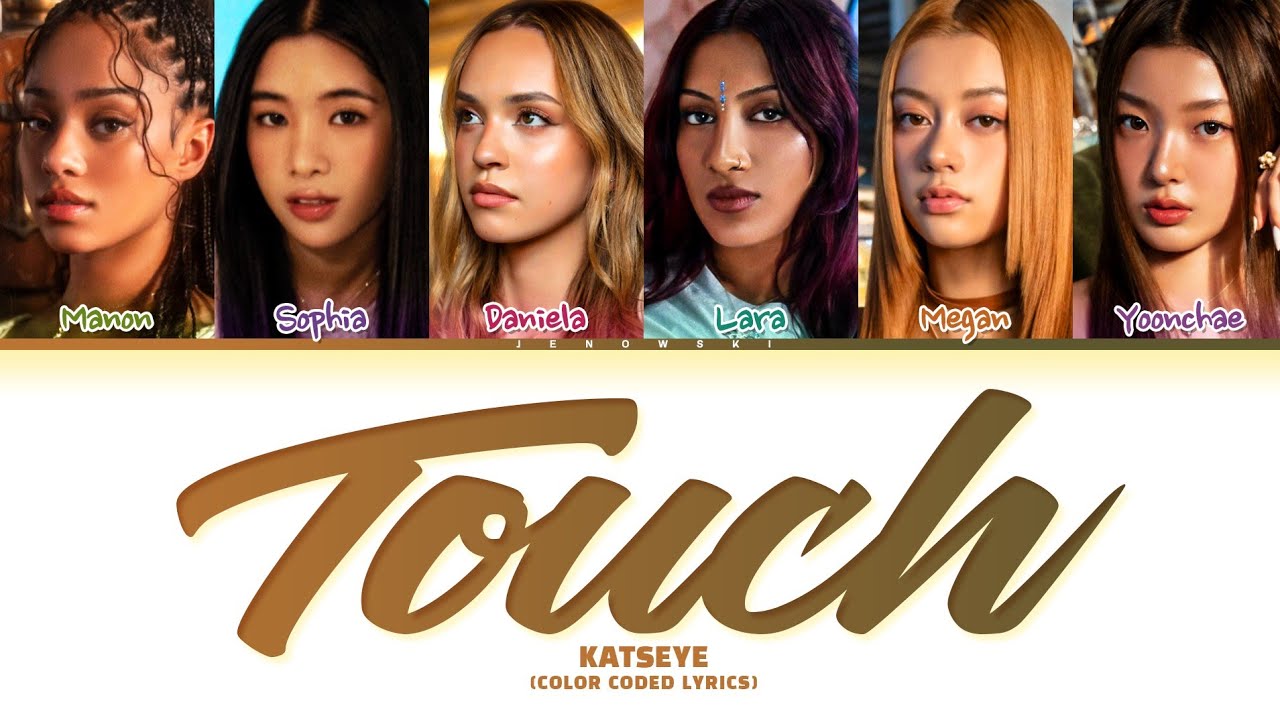 Katseye Touch Color Coded Lyrics Youtube