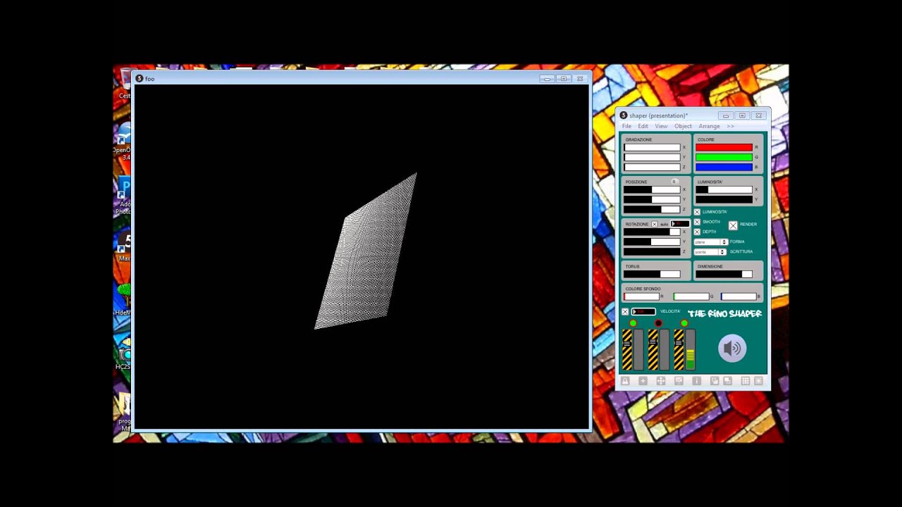 Max Msp Jitter My First Experiment Youtube