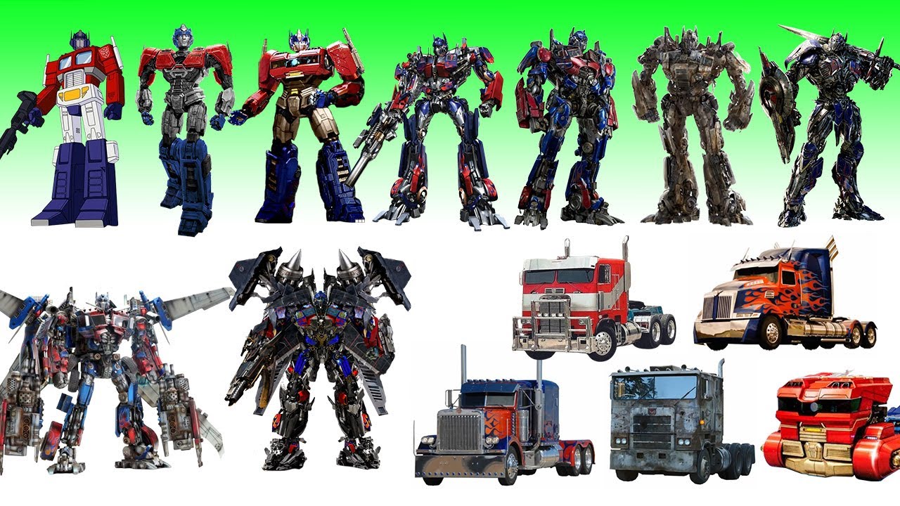 Optimus Prime In Movies All Modes Transformations Transformers One
