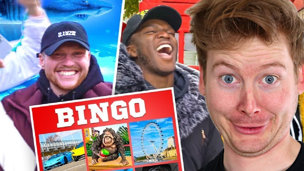 Sidemen 10 000 Real Life Bingo Reaction Youtube